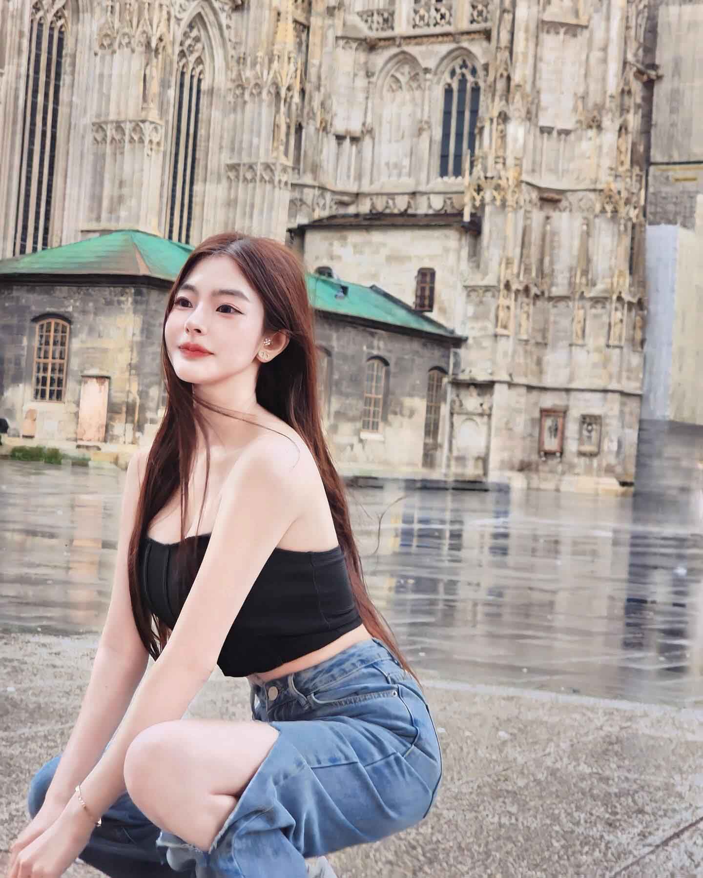 แจกวาร์ป น้องอิ๋งอิ๋ง สาวสวย น่ารัก มีเสน่ห์ ดาว tiktok ขวัญใจวัยุร่น